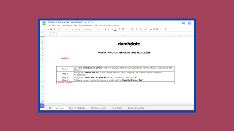 implementation worksheet - DumbData