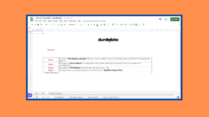 implementation worksheet – DumbData