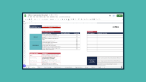 implementation worksheet - DumbData