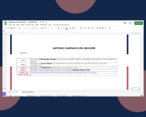 Matomo Campaign URL Builder Worksheet - DumbData