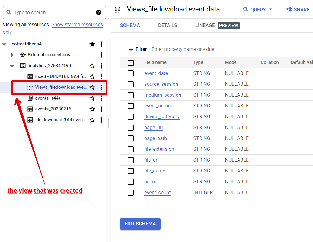 GA4 File Download Event Analysis In Big Query + Looker Studio