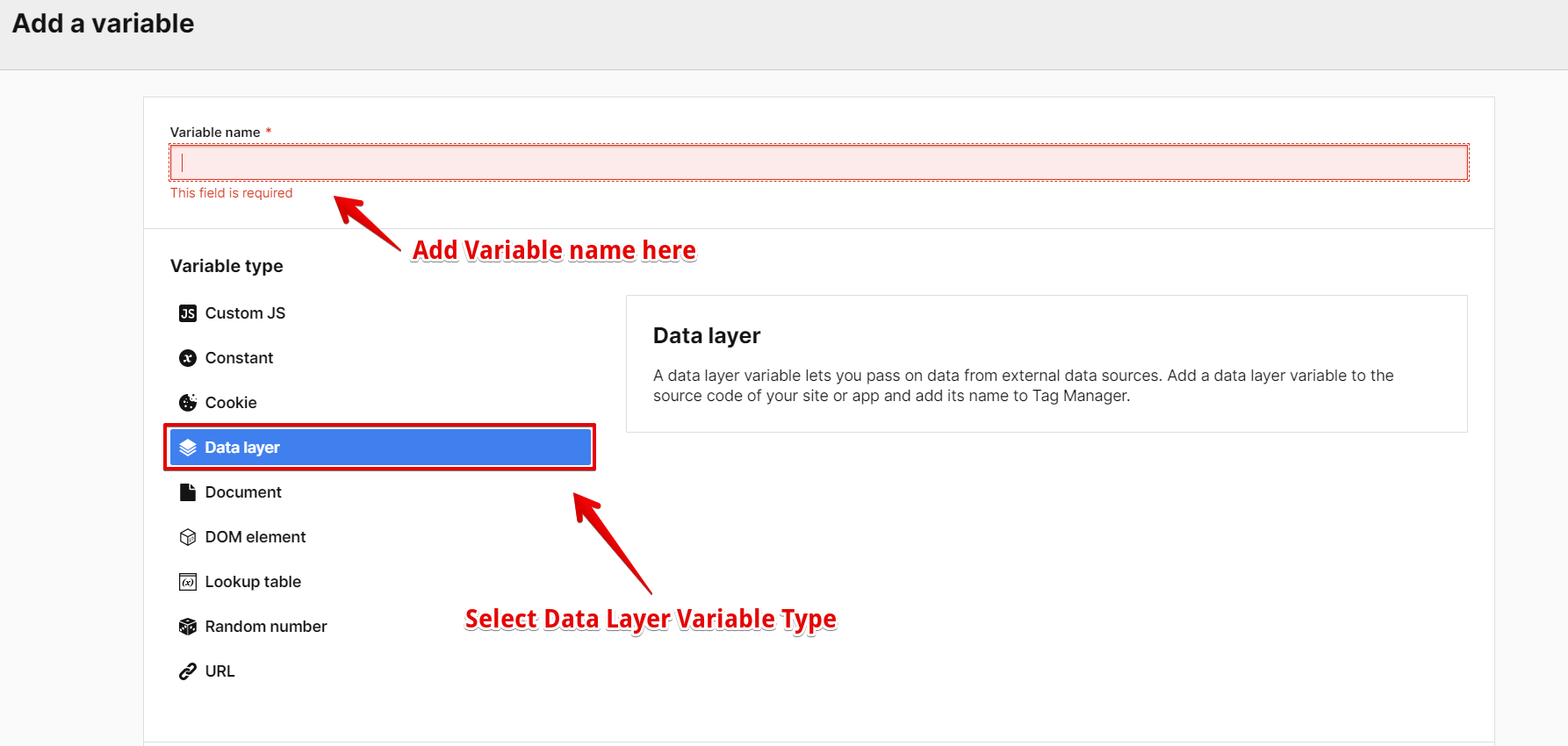 Working With Nested Datalayer In Piwik Pro Tag Manager Dumbdata