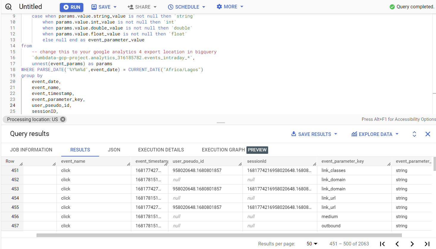 Real-time Reporting In GA4 Using Big Query and Looker Studio - Part 1