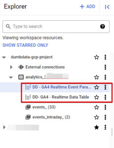 Real-time Reporting In GA4 Using Big Query and Looker Studio - Part 1
