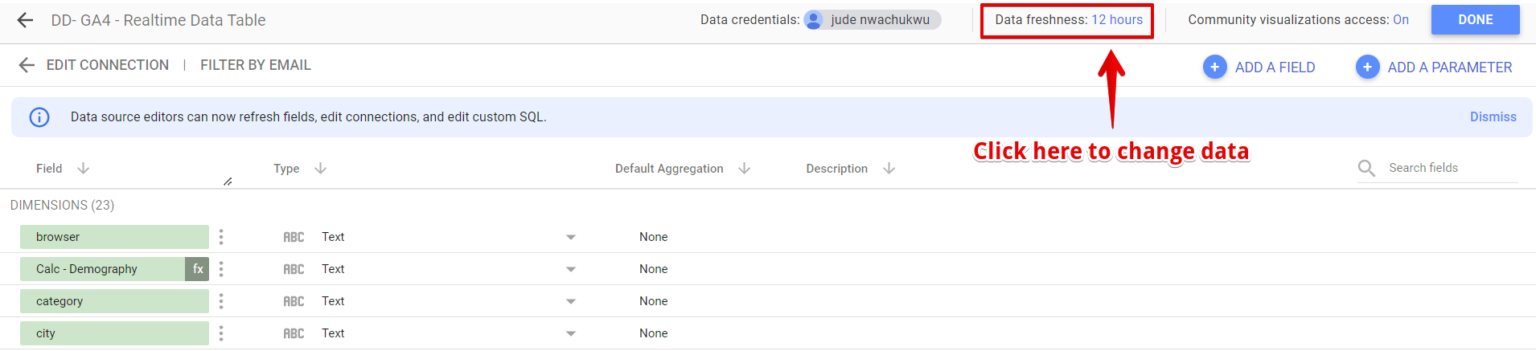 Real-time Reporting In GA4 Using Big Query and Looker Studio - Part 1