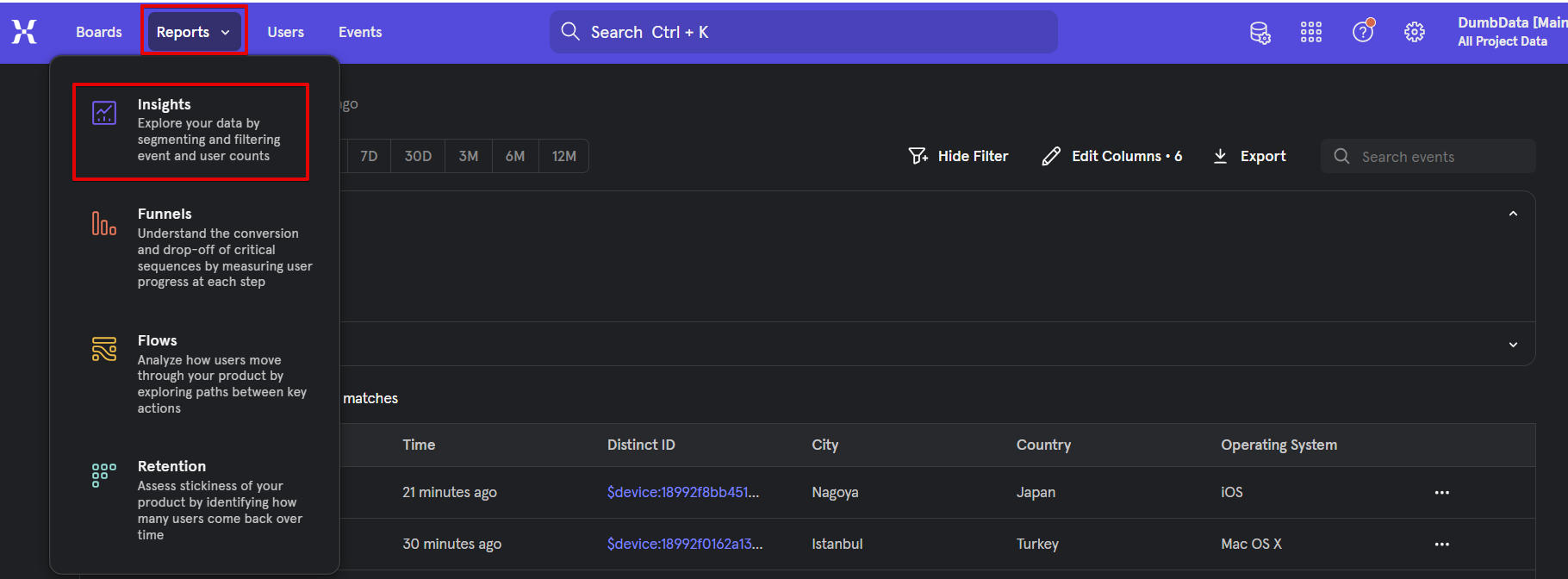 Mixpanel Tip #1: Identify Web Data Collection Domains