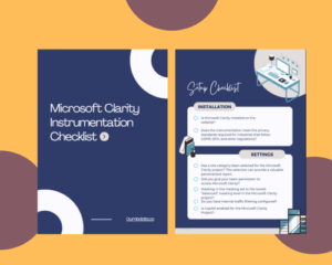 Microsoft Clarity Setup Checklist - DumbData