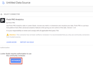 How To Connect Piwik Pro To Looker Studio & Google Sheets