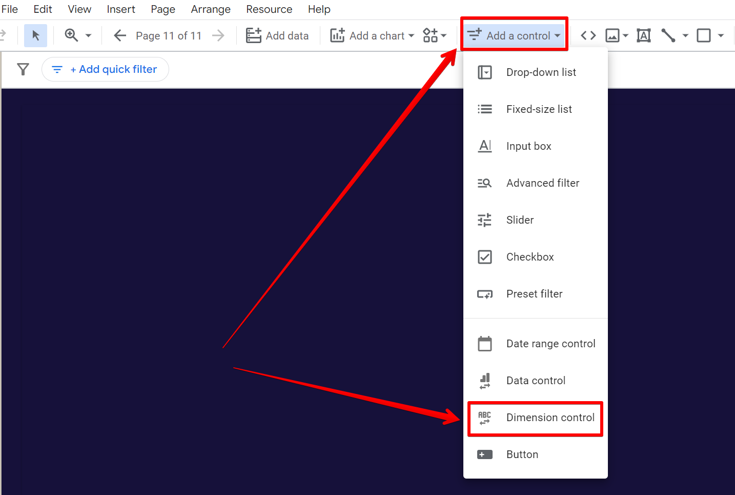 Creating Dynamic Metric Controls in Looker Studio [Advance Tip]