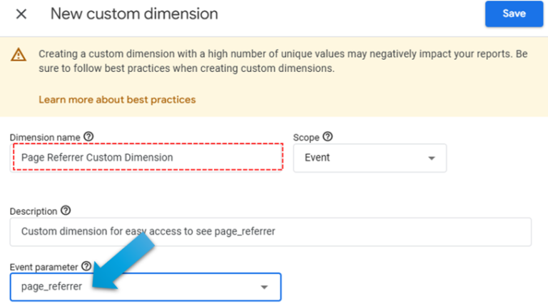 GA4 Page Referrer (Find Your Previous Page Path)